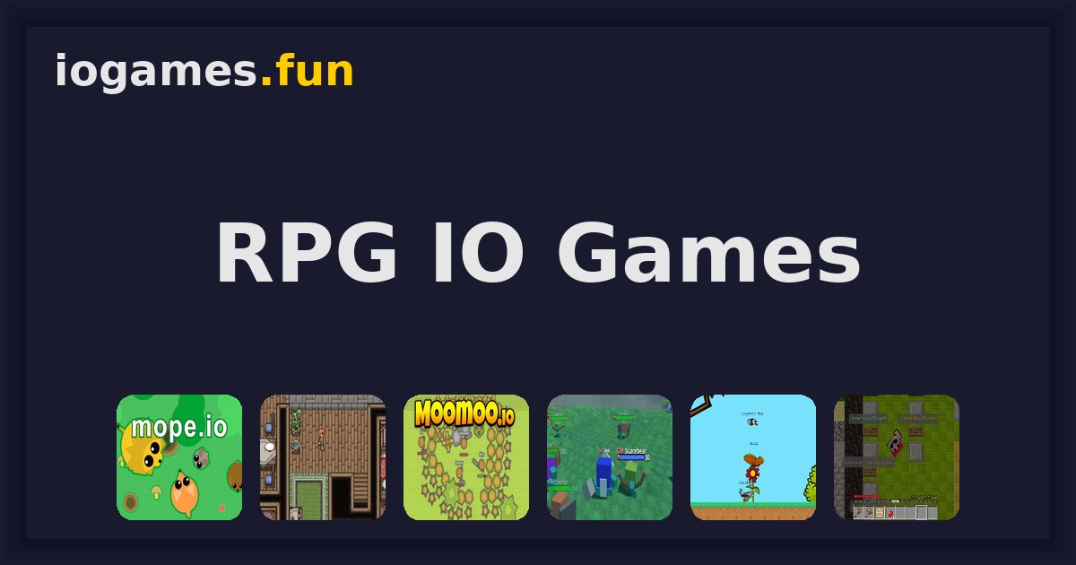 RPG IO Games
